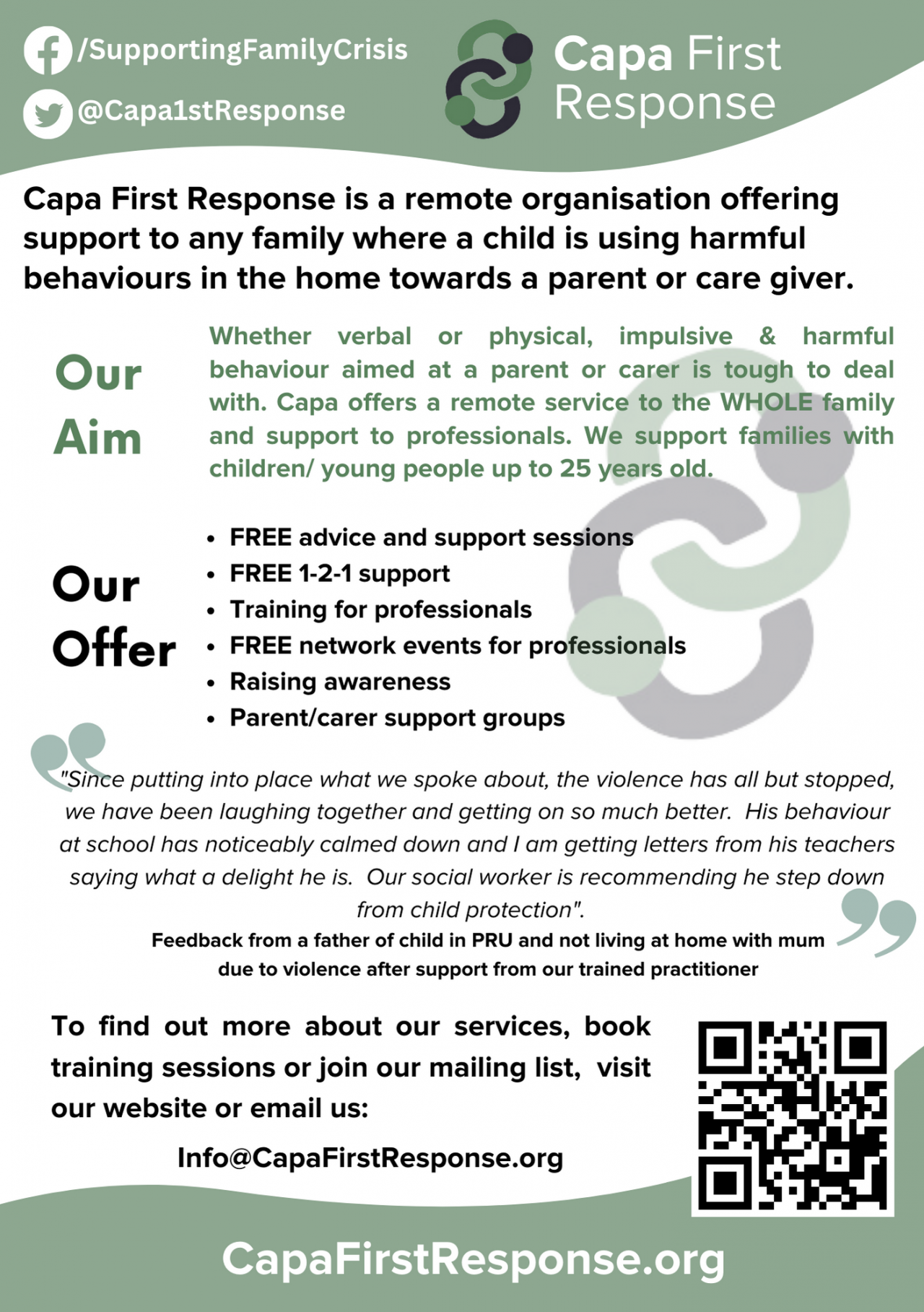 Get Involved - Capa First Response