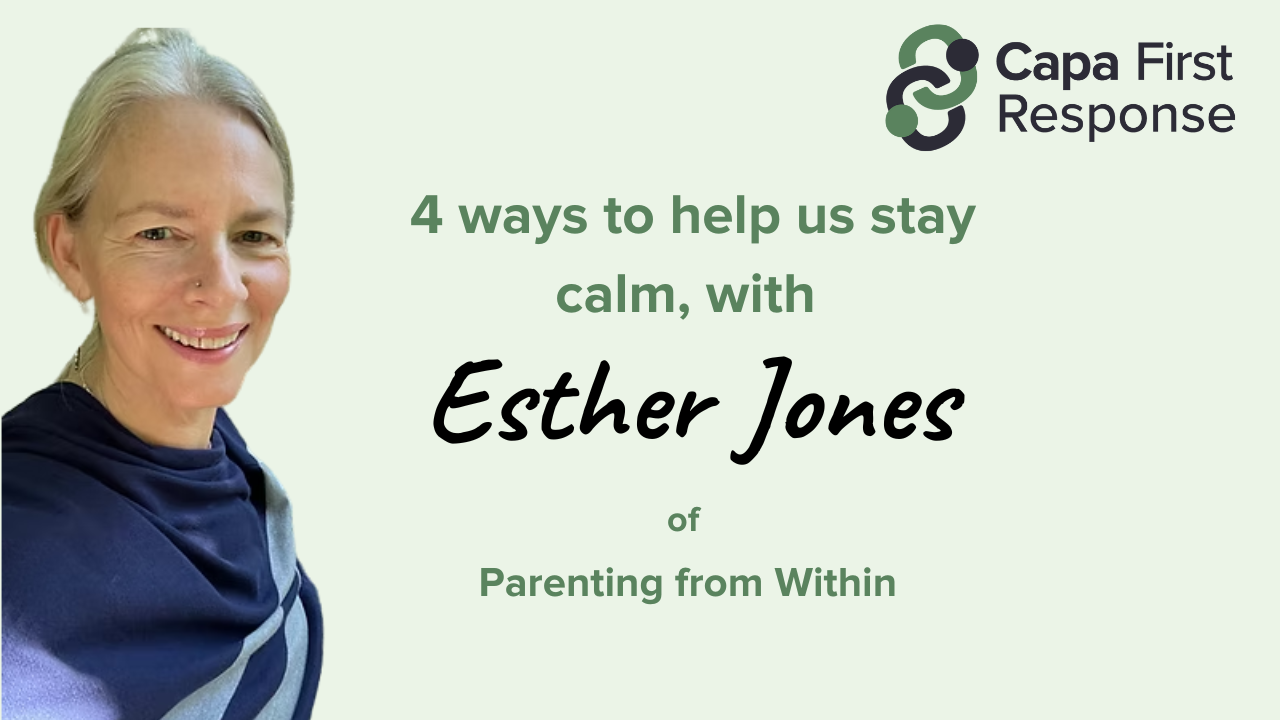 How to stay calm when things are challenging (Video) - Capa First Response